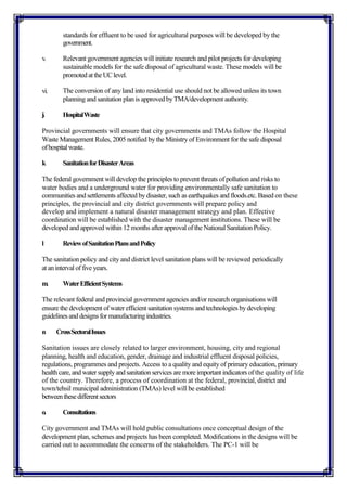 National sanitation _policy | PDF