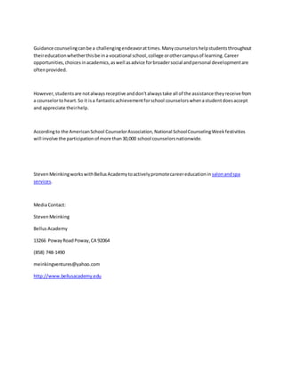 National School Counseling Week | PDF