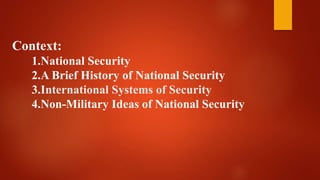 National security | PPT