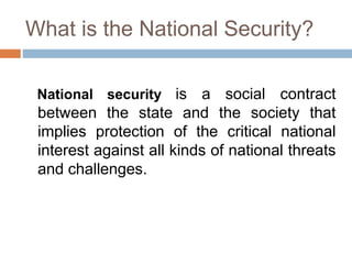 National security architecture | PPT