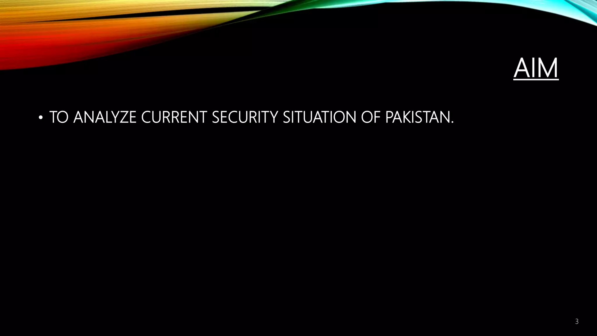 National security of pakistan | PPT