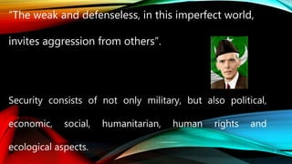 National security of pakistan | PPTX