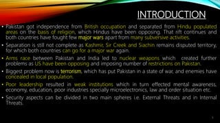 National security of pakistan | PPT