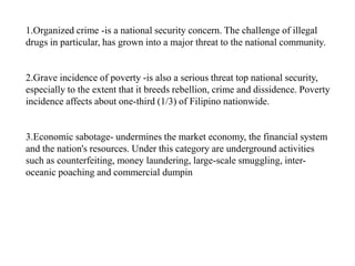 NATIONAL SECURITY PPT..................... | PPSX