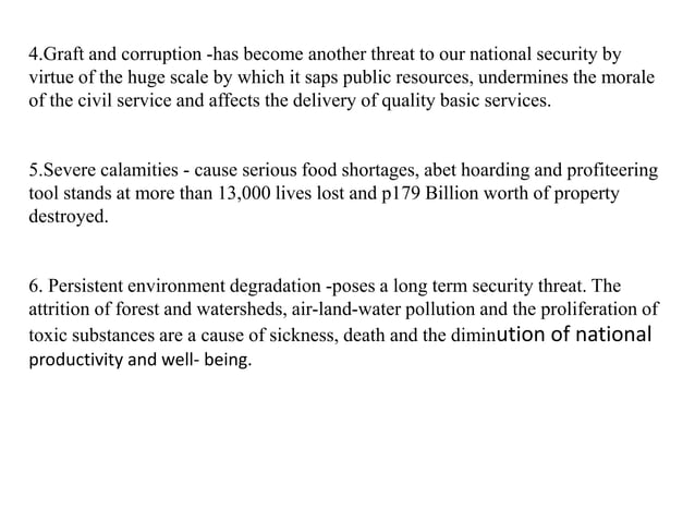 NATIONAL SECURITY PPT..................... | PPSX