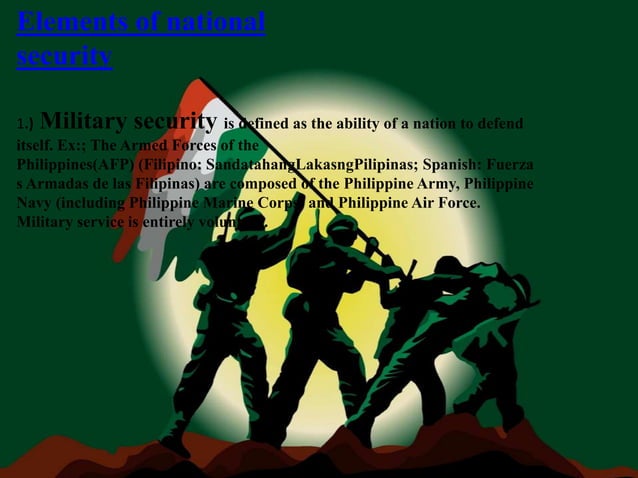 NATIONAL SECURITY PPT..................... | PPSX