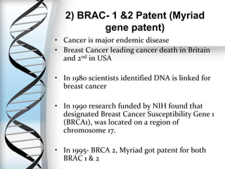 THE FRONTIERS OF MONOPOLIZATION OF HUMAN GENES | PPTX