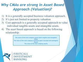 Redefining Valuation Framework - Cost Approach | PPT
