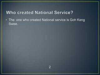 National service (edited) | PPTX