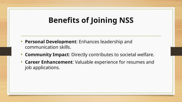 National Service Schemes 2024 (NSS).pptx | Education