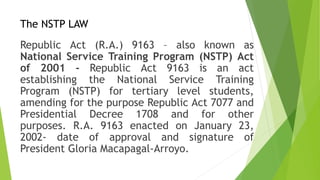 NATIONAL SERVICE TRANING PROGRAM 1.pptx