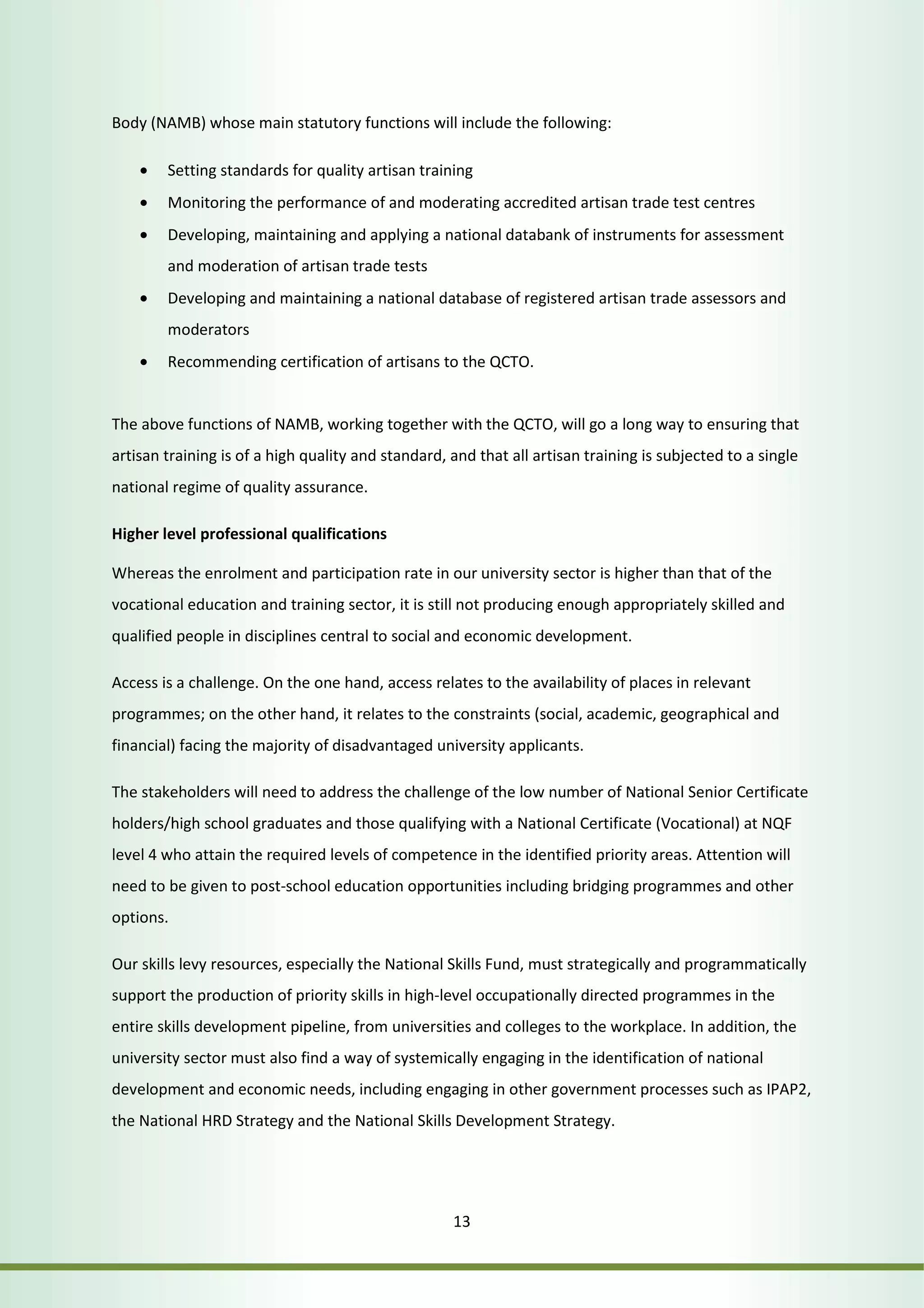National skills development strategy iii | PDF