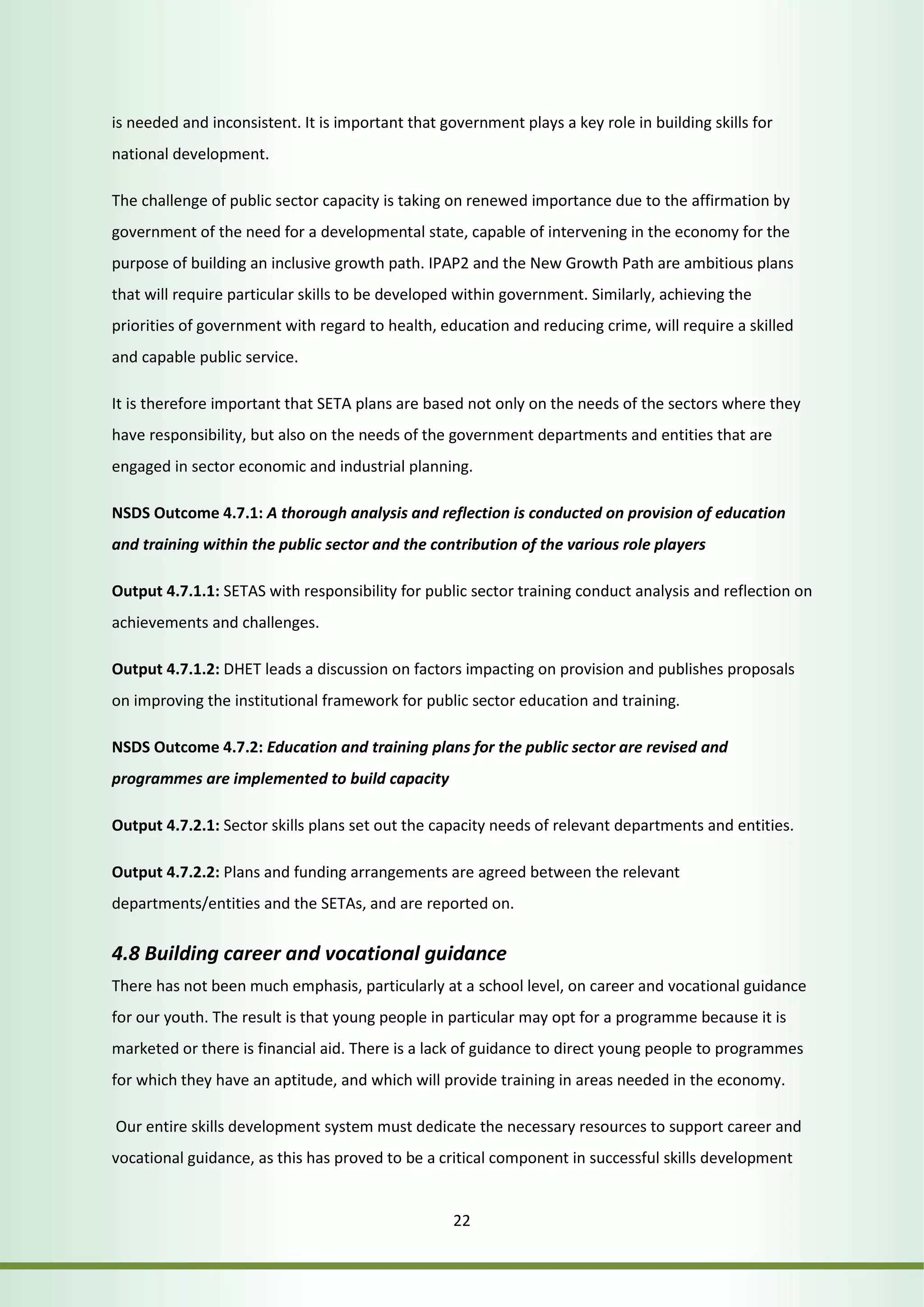 National skills development strategy iii | PDF