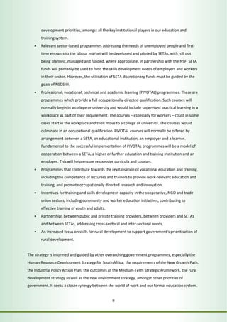 National skills development strategy iii | PDF