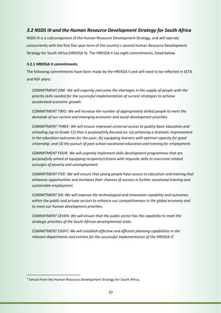 National skills development strategy iii | PDF