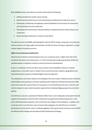 National skills development strategy iii | PDF