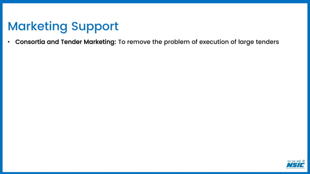 National small industries corporation (NSIC) | PPTX