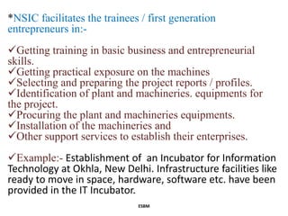 National small industries corporation ltd. (nsic) | PPTX