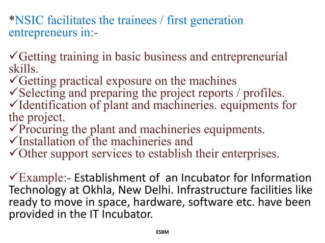National small industries corporation ltd. (nsic) | PPTX
