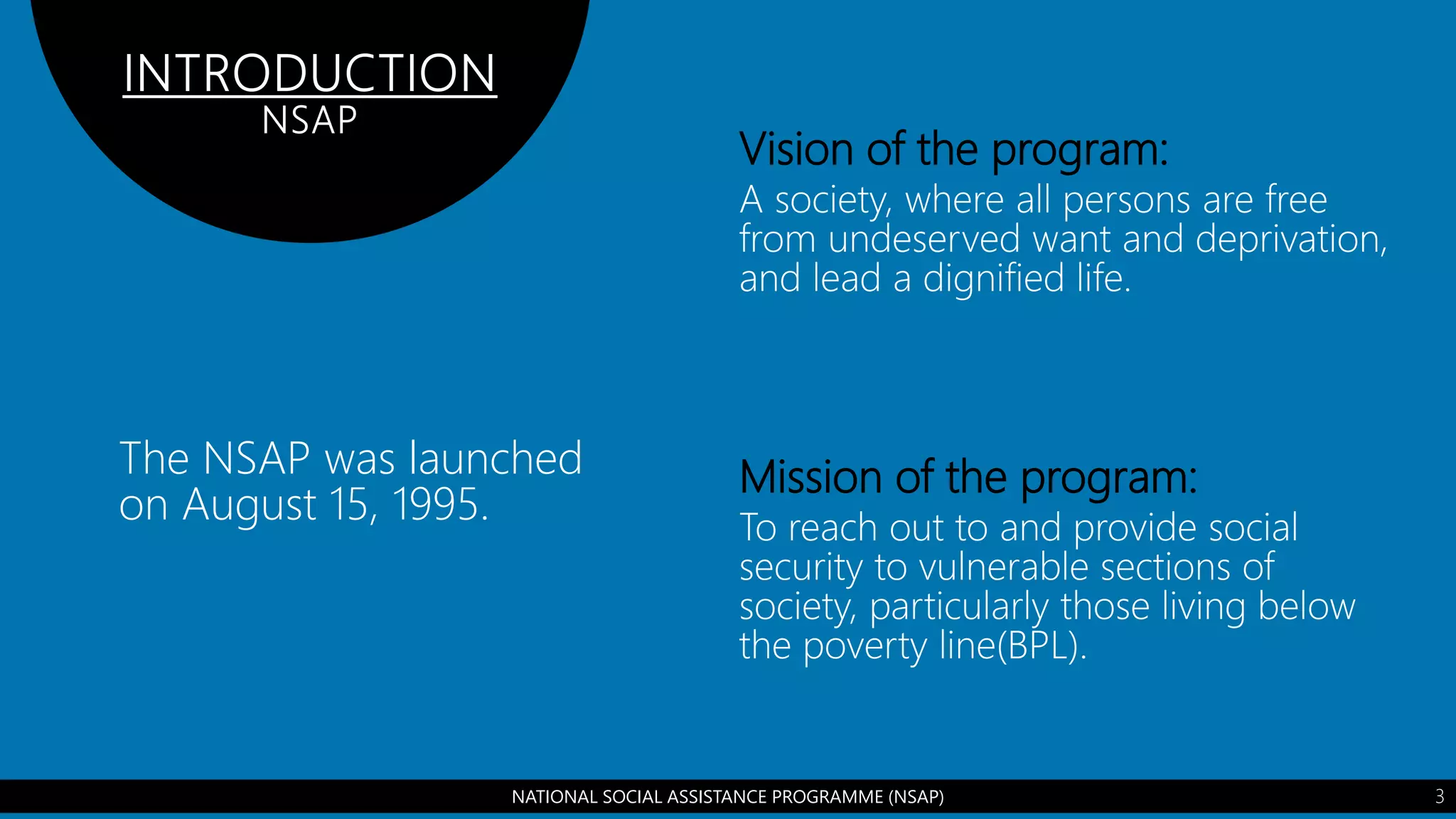 National social assistance programme (nsap) | PPTX