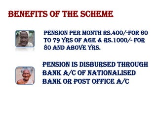 National social assistance program (nsap) – in west Bengal | PPTX