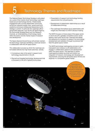 UKSA National Space Technology Strategy | PDF