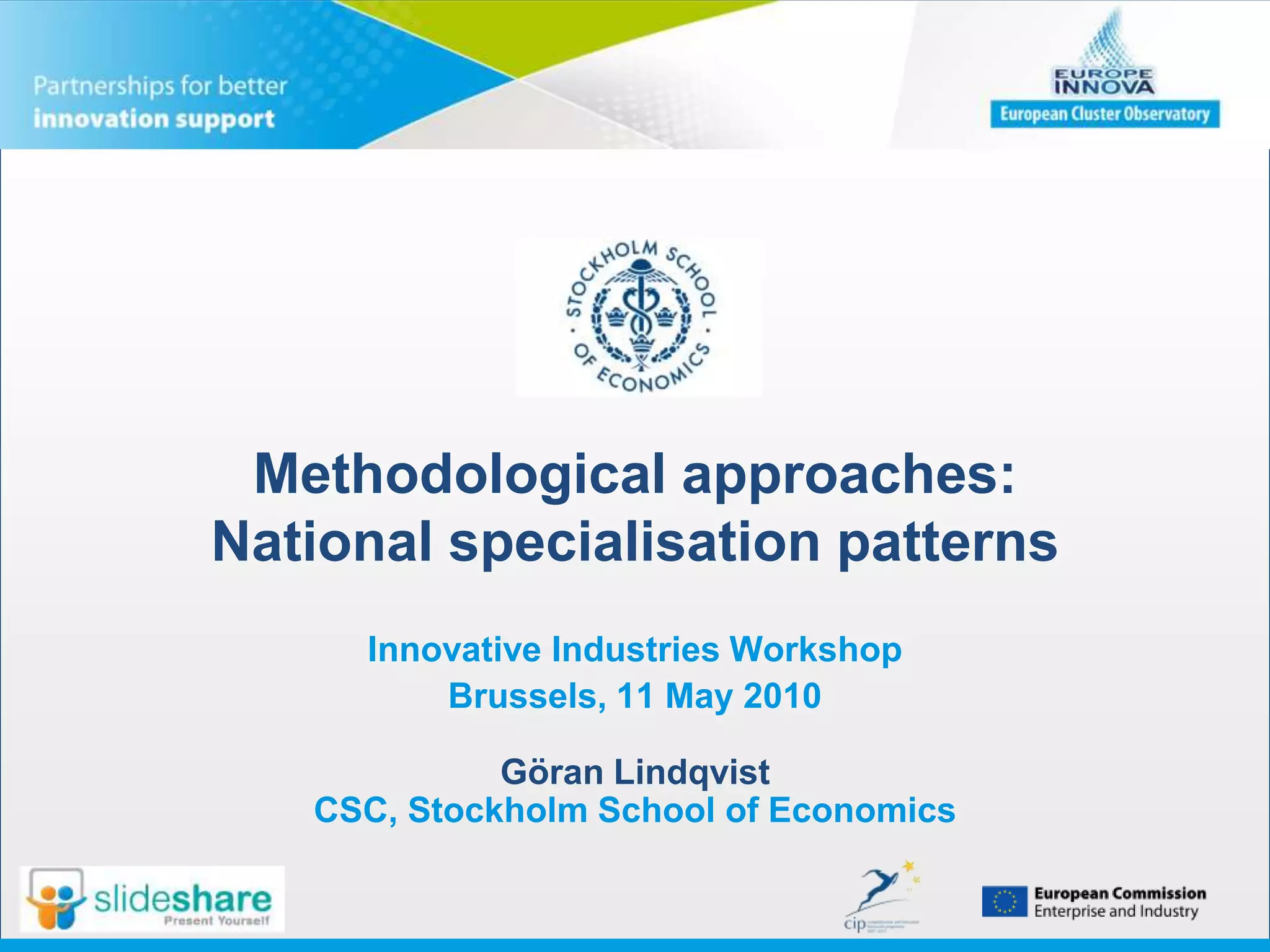 National specialisation | PPT | Free Download National specialisation | PPT | Free Download