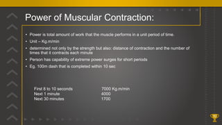 Sports physiology | PPTX