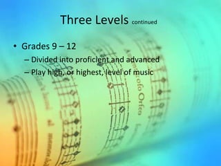 National Standards For Music Education | PPT