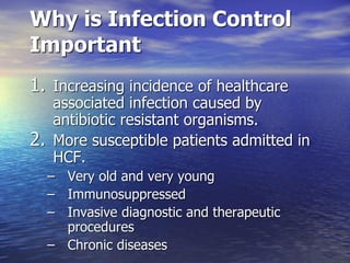 National Standards in Infection Control for Healthcare Facilities | PDF