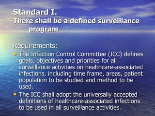 National Standards in Infection Control for Healthcare Facilities | PDF