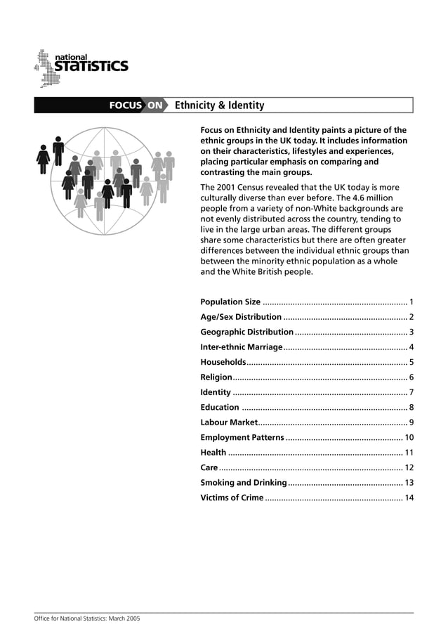 National statistics - Ethnicity & Identity | PDF | Crime & Harmful Acts ...
