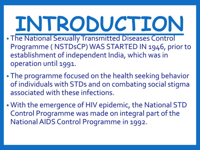National std control programme 11 | PPTX
