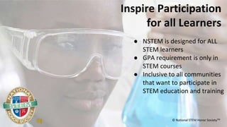 National STEM Honor Society Overview Presentation | PPTX