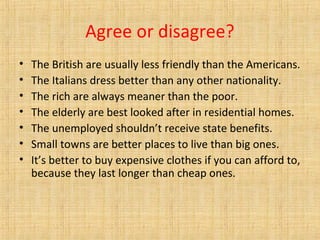 National stereotypes | PPT