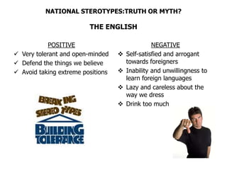 National sterotypes | PPT
