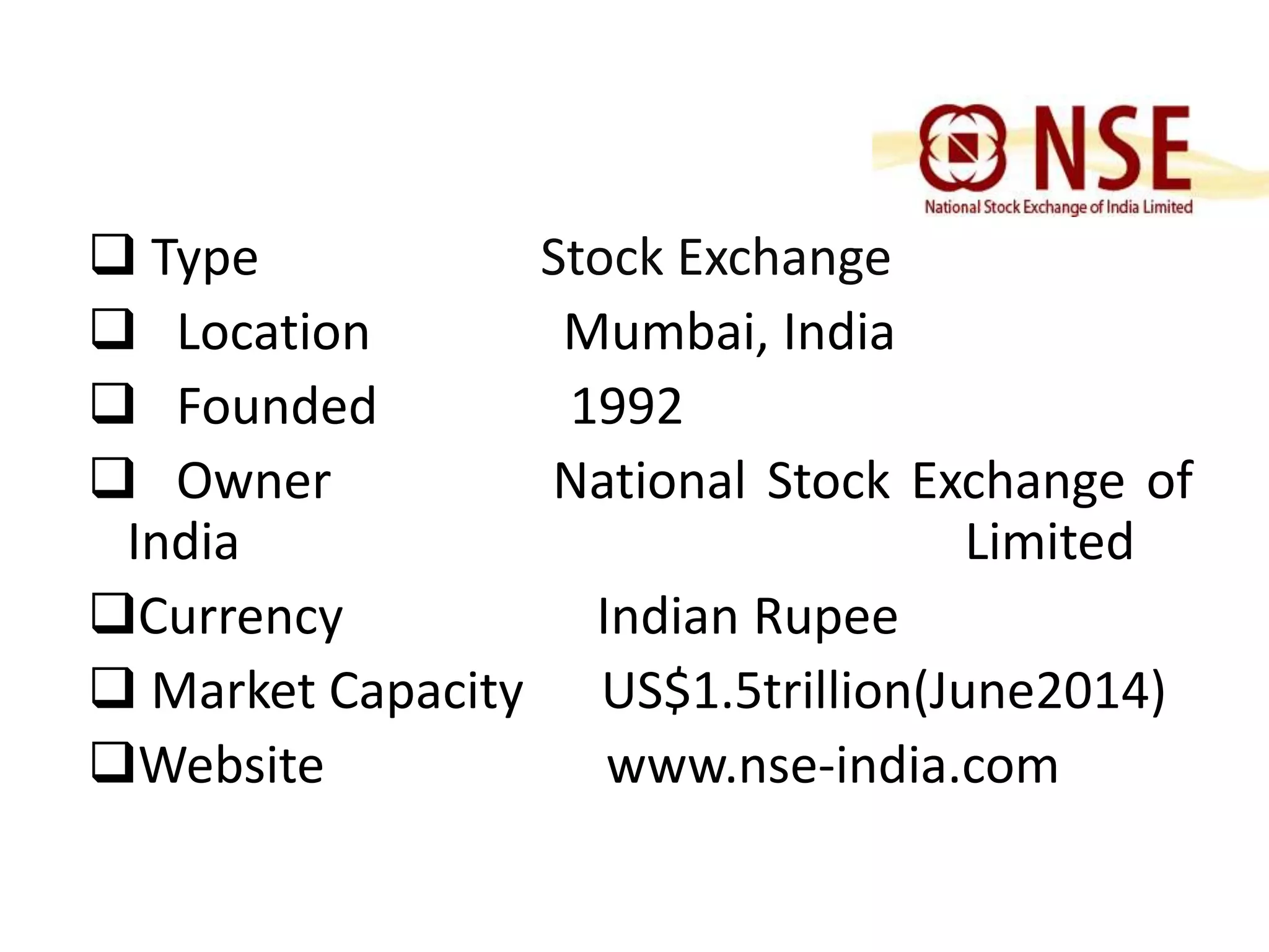 National stock exchange.ppt