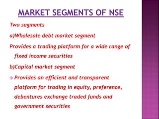 National stock exchange | PPTX