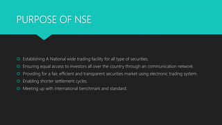 National stock exchange | PPT