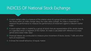 National stock exchange | PPT