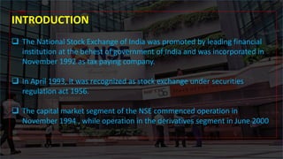 National stock exchange (nse) | PPTX | Stocks and Bonds | Personal ...