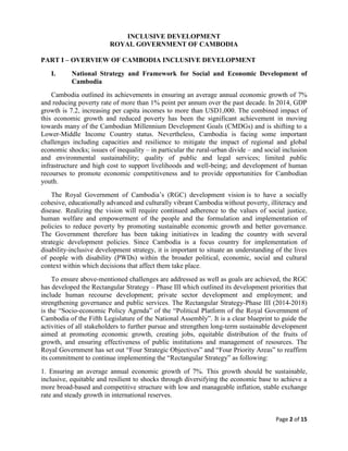 National strategy and framework for disability inclusive development in ...