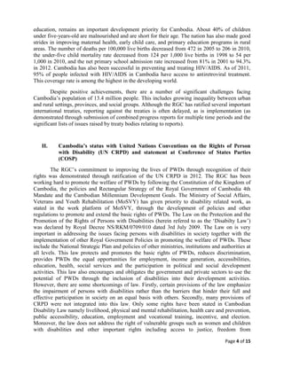 National strategy and framework for disability inclusive development in ...