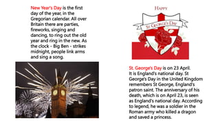 National symbols and holidays of the United kingdom.pptx