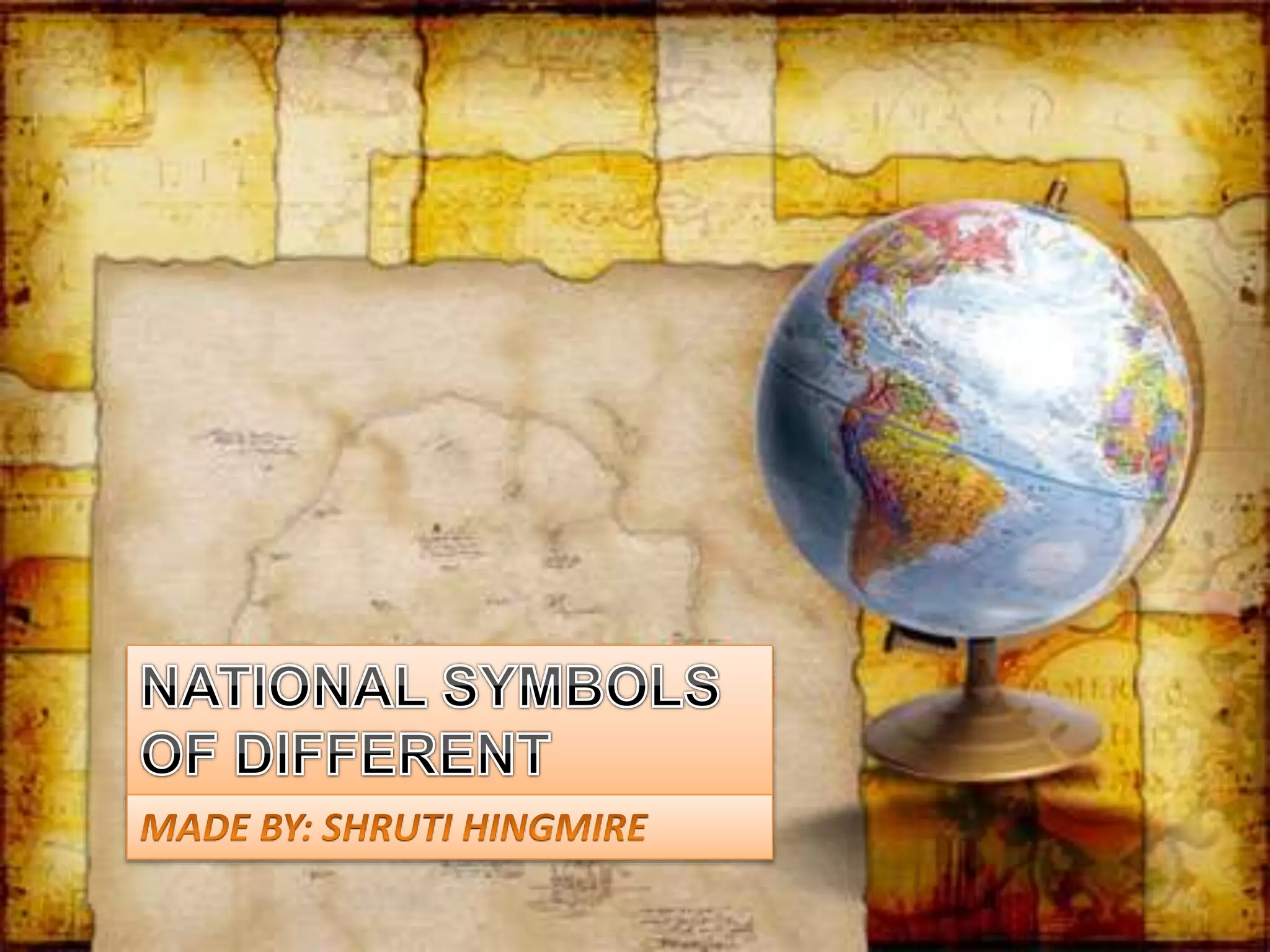National symbols of different countries | PPTX