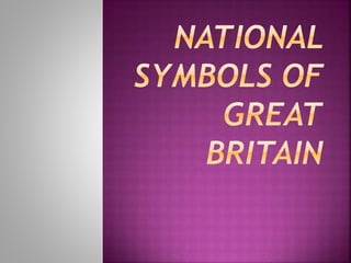 National symbols of great britain | PPTX