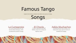 National Tango Day art of template PPT001 | PPT