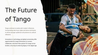 National Tango Day art of template PPT001 | PPTX