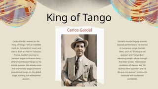 National Tango Day art of template PPT001 | PPT