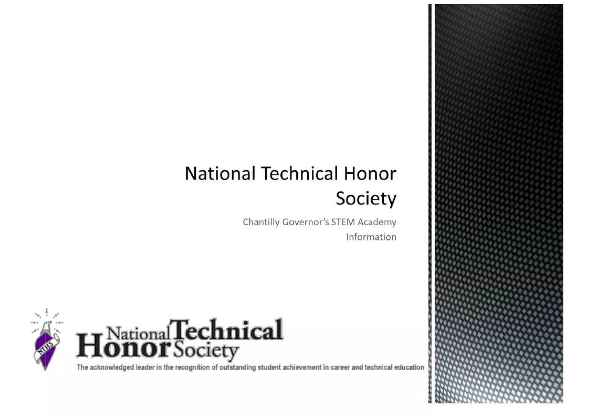 National Technical Honor Society | PDF